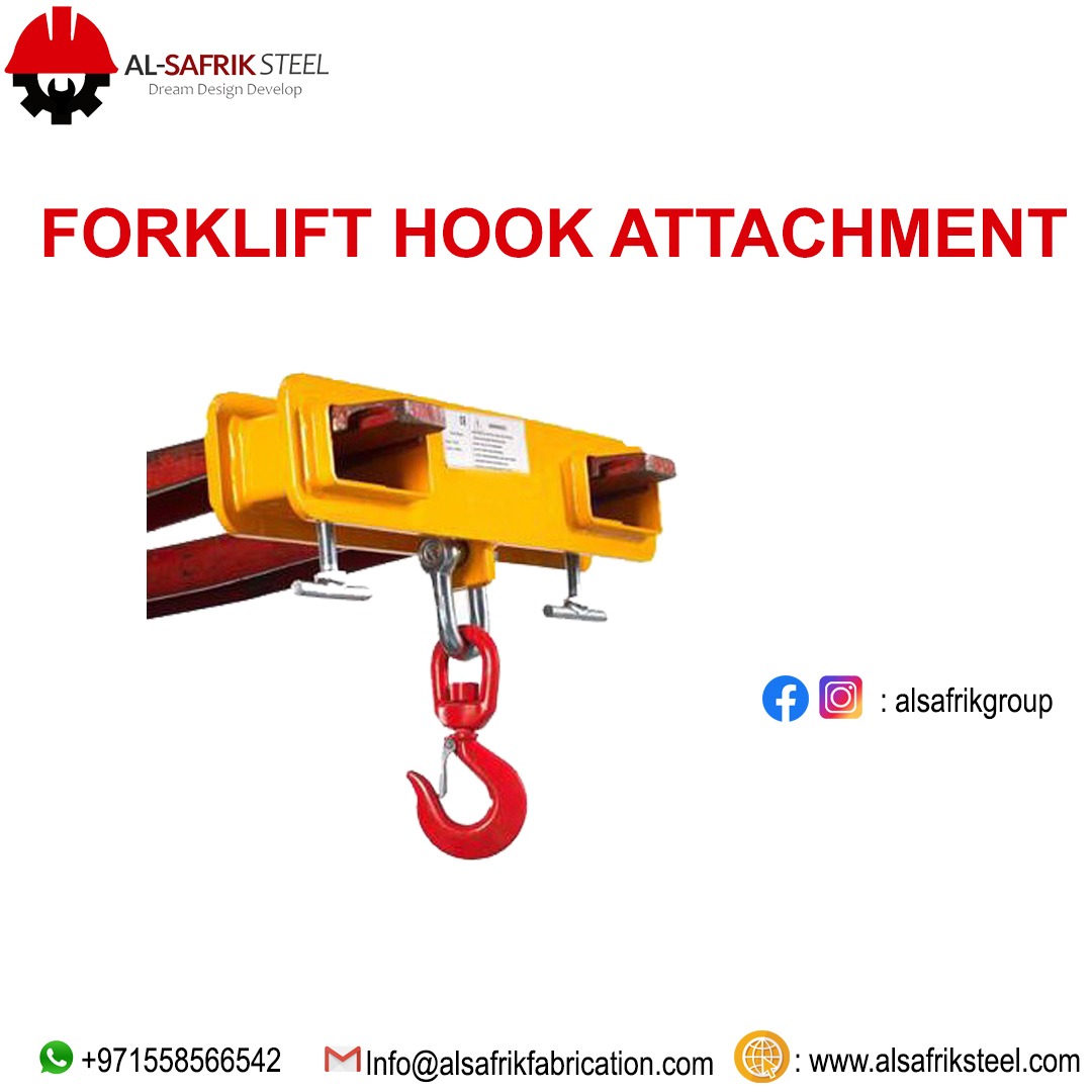 Forklift Hook Attachment - Steel Fabrication | Al Safrik Steel