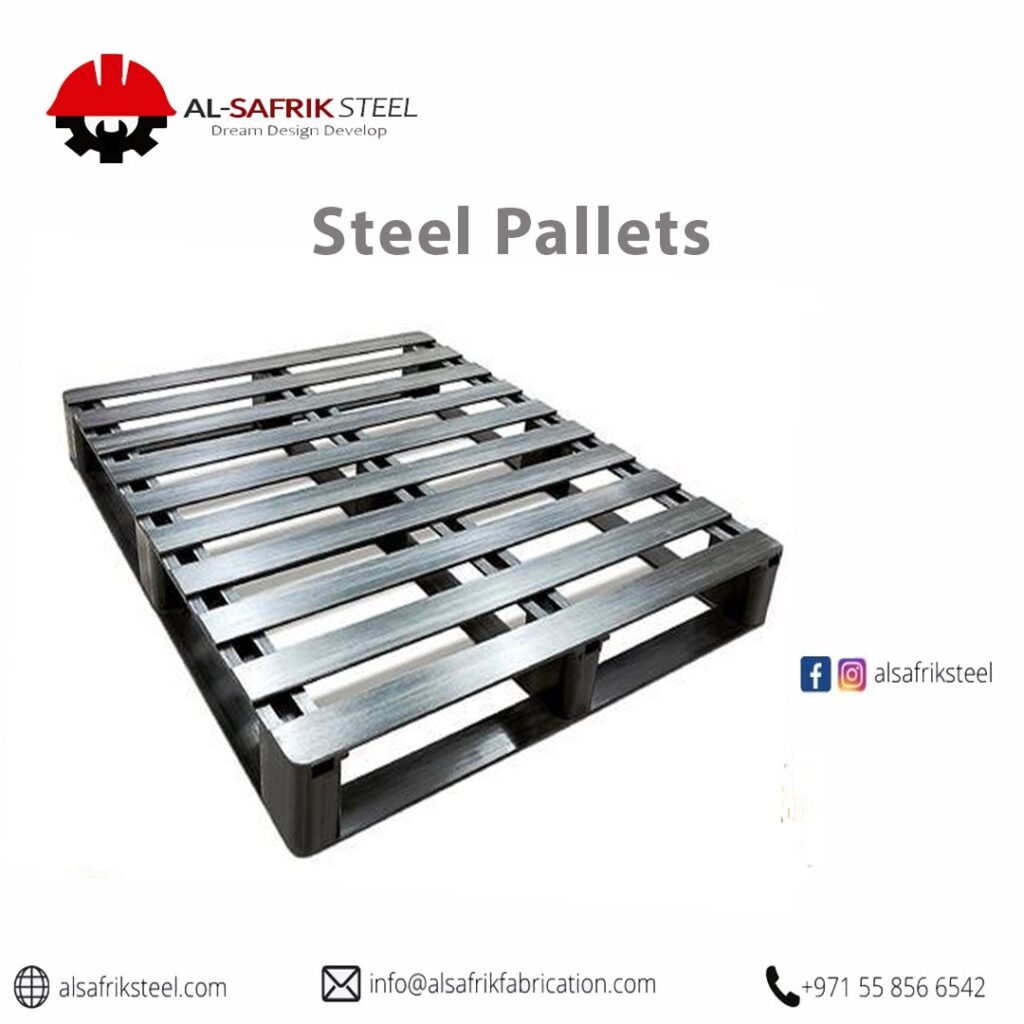Steel Pallets - Steel Fabrication Company | Al Safrik Steel
