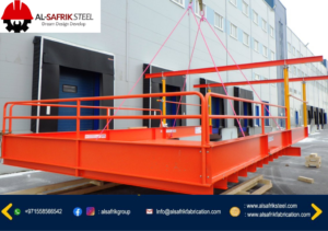 Crane Loading Platform - Steel Fabrication | Al Safrik Steel