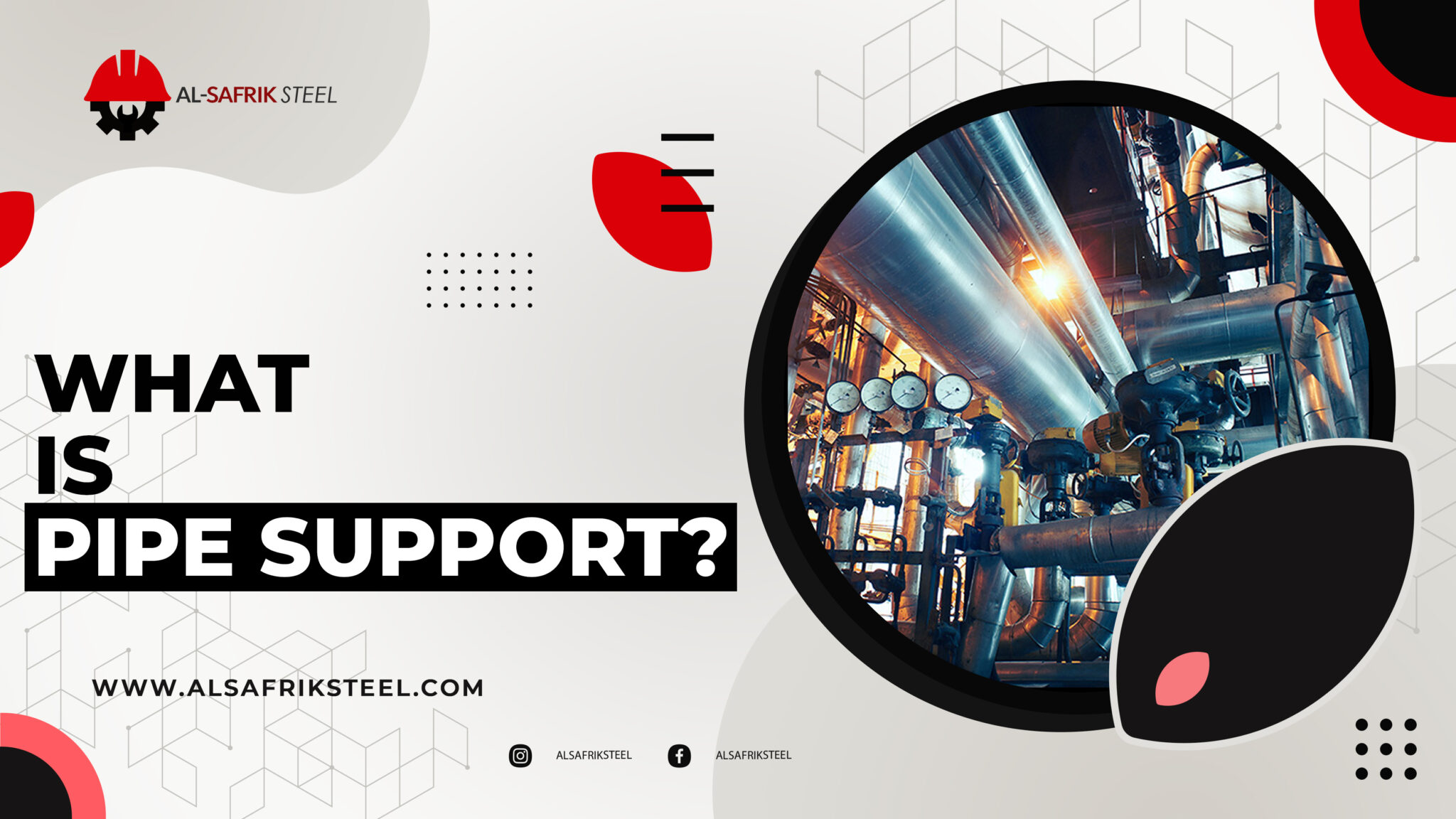 Pipe Support: A Complete Guide | Al Safrik Steel