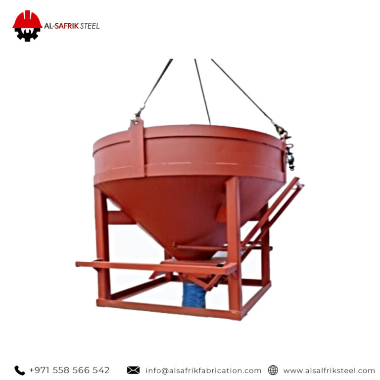 Concrete Bucket In Dubai- Buy Now | Al Safrik Steel