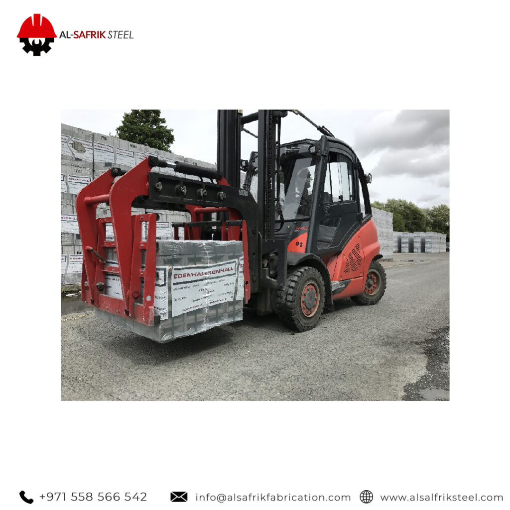 Forklift Block Clamp - Steel Fabrication | Al Safrik Steel
